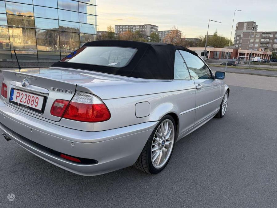 Grey BMW 330 2004 in Vilnius, with an engine capacity of 2.98 L and mileage of 107 thousand km for 6500 €, photo 15 on AUTOMOTO.COM.LV