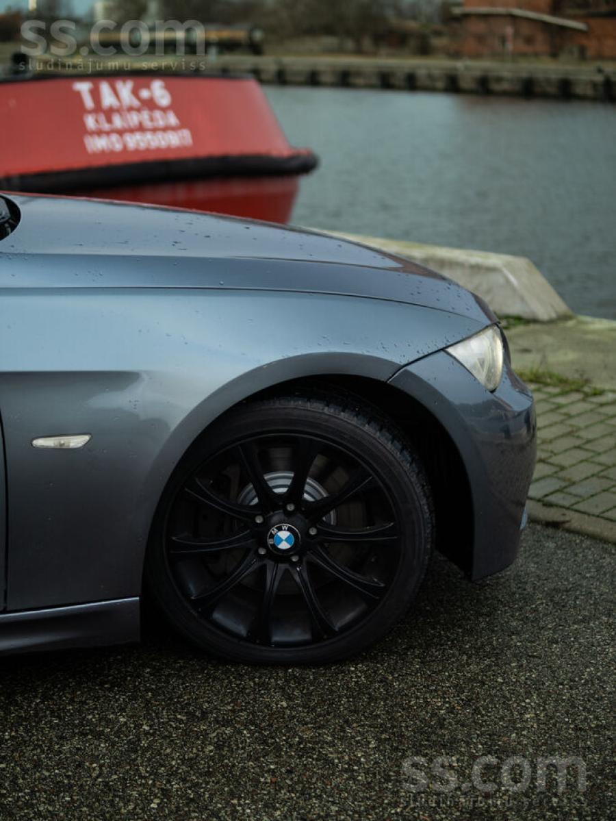 Pelēks BMW 330 2007 Liepāja, ar dzinēja tilpumu 3.00 L un nobraukumu 306 tūkst. km par 7000 €, foto 8 vietnē AUTOMOTO.COM.LV