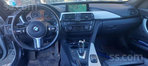 Grey BMW 330 2015 in Riga, with an engine capacity of 3.00 L and mileage of 275 thousand km for 12200 €, photo 9 on AUTOMOTO.COM.LV