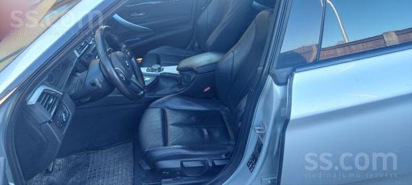 Grey BMW 330 2015 in Riga, with an engine capacity of 3.00 L and mileage of 275 thousand km for 12200 €, photo 10 on AUTOMOTO.COM.LV
