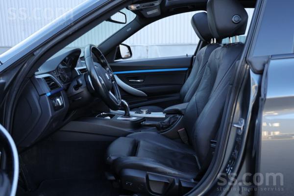 Grey BMW 330 2016 in Tukums, with an engine capacity of 3.00 L and mileage of 201 thousand km for 14490 €, photo 8 on AUTOMOTO.COM.LV