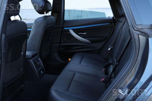 Grey BMW 330 2016 in Tukums, with an engine capacity of 3.00 L and mileage of 201 thousand km for 14490 €, photo 10 on AUTOMOTO.COM.LV