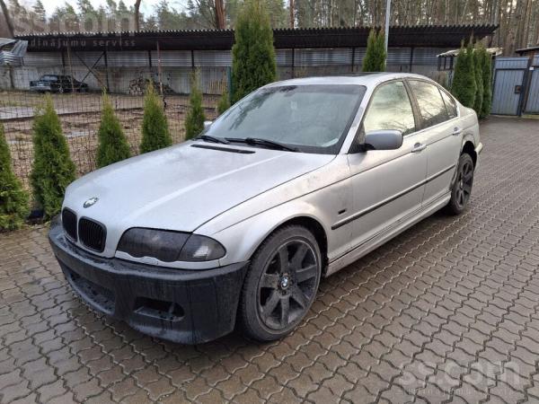Grey BMW 330 2000 in Riga, with an engine capacity of 3.00 L and mileage of 431 thousand km for 1500 €, photo 1 on AUTOMOTO.COM.LV