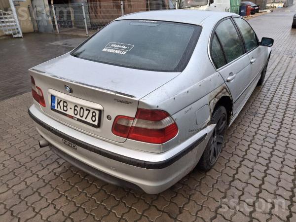 Grey BMW 330 2000 in Riga, with an engine capacity of 3.00 L and mileage of 431 thousand km for 1500 €, photo 4 on AUTOMOTO.COM.LV