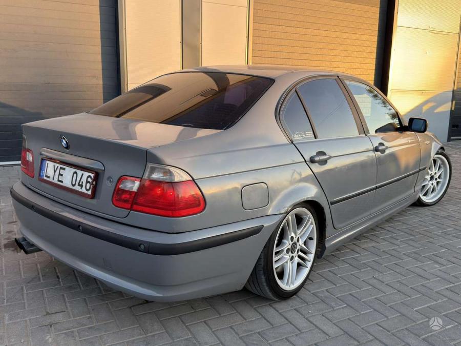 Grey BMW 330 2000 in Vilnius, with an engine capacity of 3.00 L and mileage of 370 thousand km for 1650 €, photo 6 on AUTOMOTO.COM.LV