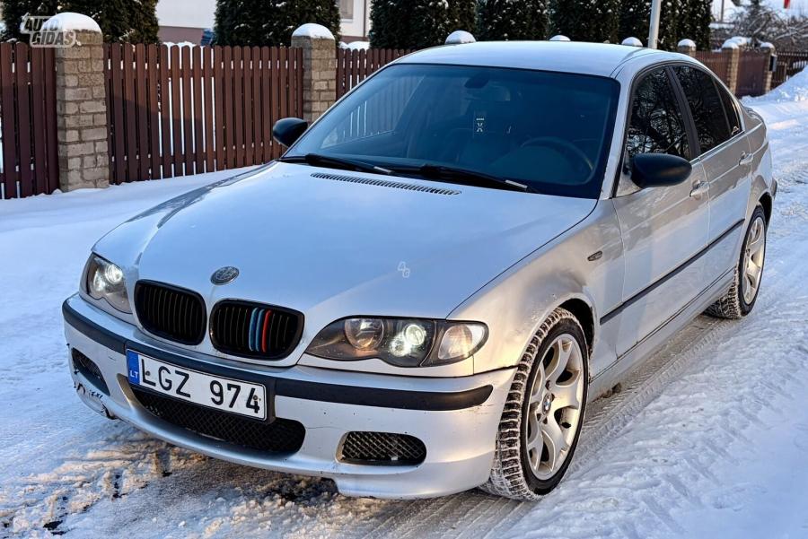 Grey BMW 330 2001 in Sirvintos, with an engine capacity of 3.00 L and mileage of 485 thousand km for 1550 €, photo 1 on AUTOMOTO.COM.LV