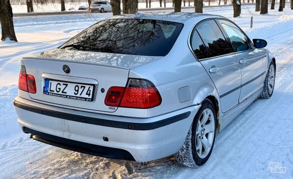 Pelēks BMW 330 2001 Širvintos, ar dzinēja tilpumu 3.00 L un nobraukumu 485 tūkst. km par 1550 €, foto 4 vietnē AUTOMOTO.COM.LV