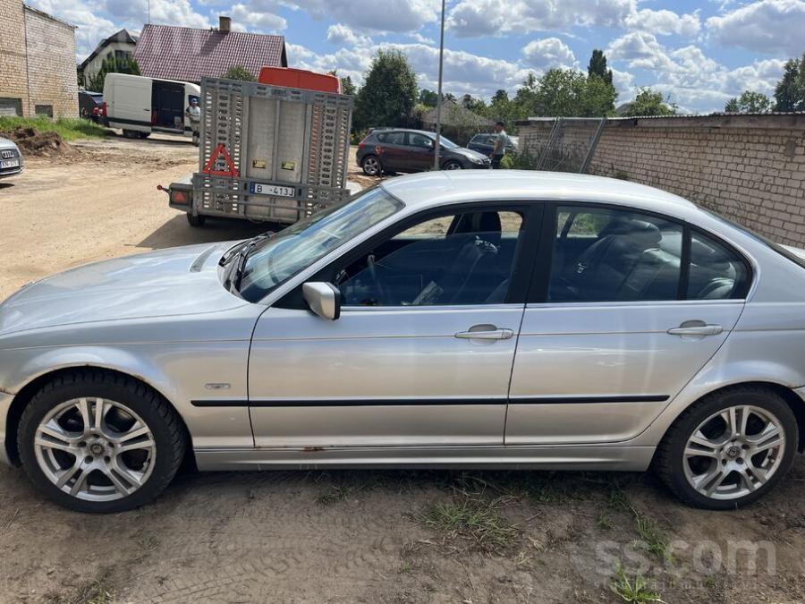 Grey BMW 330 2001 in Dobele, with an engine capacity of 3.00 L and mileage of 341 thousand km for 1500 €, photo 10 on AUTOMOTO.COM.LV