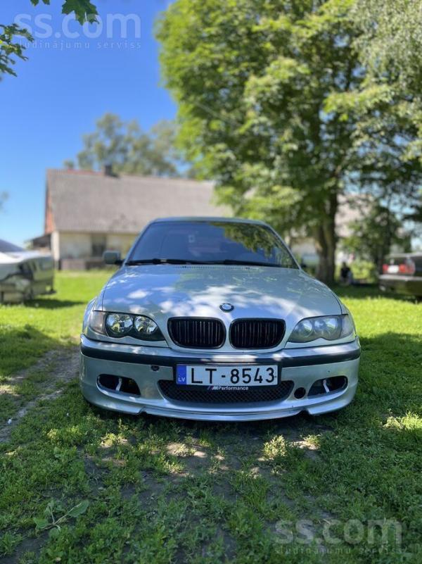 Grey BMW 330 2002 in Jelgava, with an engine capacity of 3.00 L and mileage of 540 thousand km for 2200 €, photo 1 on AUTOMOTO.COM.LV