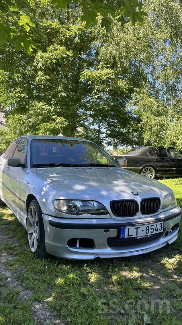 Grey BMW 330 2002 in Jelgava, with an engine capacity of 3.00 L and mileage of 540 thousand km for 2200 €, photo 4 on AUTOMOTO.COM.LV