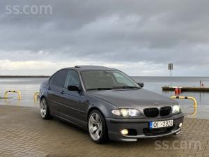 Grey BMW 330 2002 in Jurmala, with an engine capacity of 3.00 L and mileage of 470 thousand km for 3350 €, photo 7 on AUTOMOTO.COM.LV