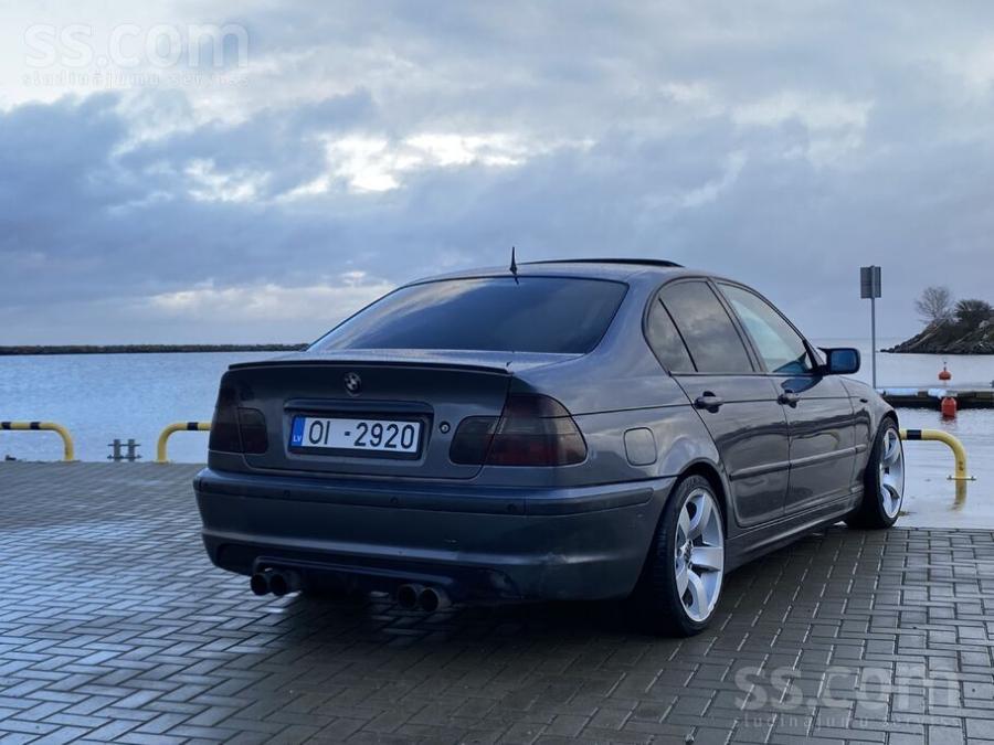Grey BMW 330 2002 in Jurmala, with an engine capacity of 3.00 L and mileage of 470 thousand km for 3350 €, photo 9 on AUTOMOTO.COM.LV