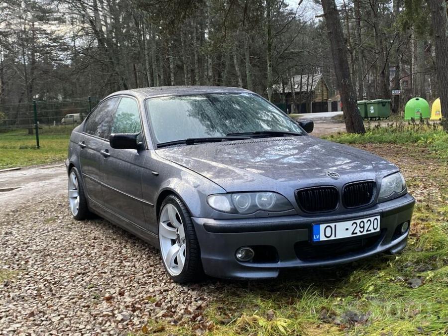 Grey BMW 330 2002 in Jurmala, with an engine capacity of 3.00 L and mileage of 470 thousand km for 3350 €, photo 12 on AUTOMOTO.COM.LV