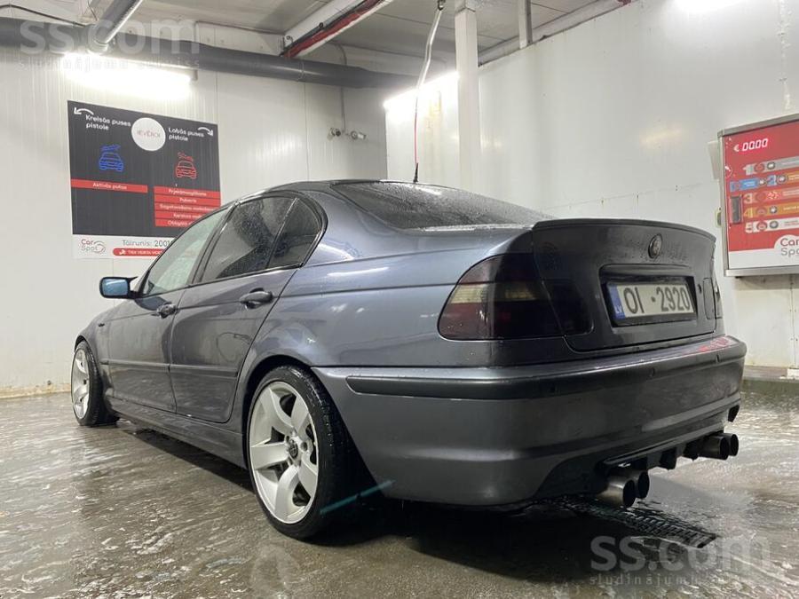 Grey BMW 330 2002 in Jurmala, with an engine capacity of 3.00 L and mileage of 470 thousand km for 3350 €, photo 14 on AUTOMOTO.COM.LV