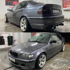 Grey BMW 330 2002 in Jurmala, with an engine capacity of 3.00 L and mileage of 470 thousand km for 3350 €, photo 16 on AUTOMOTO.COM.LV