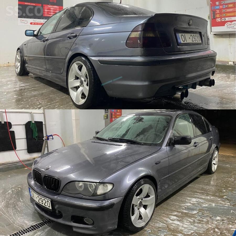 Grey BMW 330 2002 in Jurmala, with an engine capacity of 3.00 L and mileage of 470 thousand km for 3350 €, photo 16 on AUTOMOTO.COM.LV