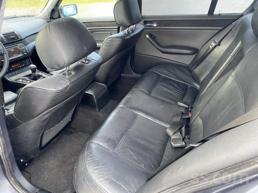 Grey BMW 330 2002 in Jurmala, with an engine capacity of 3.00 L and mileage of 470 thousand km for 3350 €, photo 18 on AUTOMOTO.COM.LV