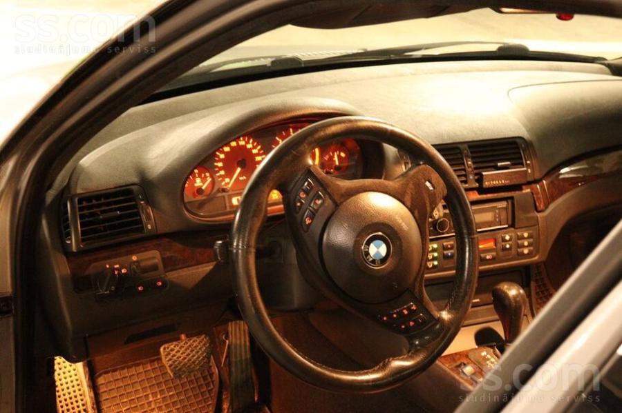 Pelēks BMW 330 2003 Rīga, ar dzinēja tilpumu 3.00 L un nobraukumu 275 tūkst. km par 3200 €, foto 14 vietnē AUTOMOTO.COM.LV