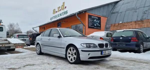 Pelēks BMW 330 2003 Valmiera, ar dzinēja tilpumu 3.00 L un nobraukumu 256 tūkst. km par 2500 €, foto 1 vietnē AUTOMOTO.COM.LV