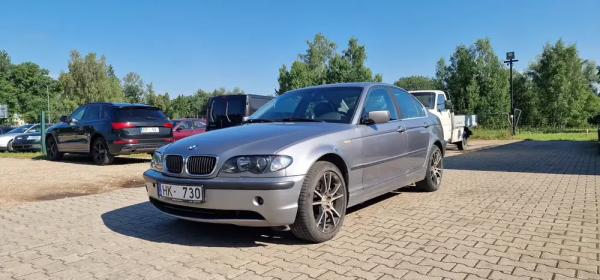Pelēks BMW 330 2004 Valmiera, ar dzinēja tilpumu 3.00 L un nobraukumu 288 tūkst. km par 2800 €, foto 6 vietnē AUTOMOTO.COM.LV