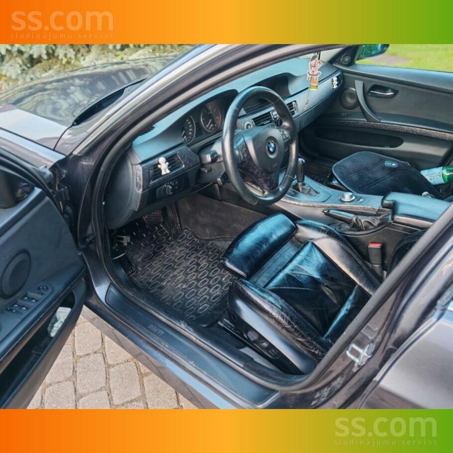 Pelēks BMW 330 2006 Rīga, ar dzinēja tilpumu 3.00 L un nobraukumu 370 tūkst. km par 5200 €, foto 8 vietnē AUTOMOTO.COM.LV
