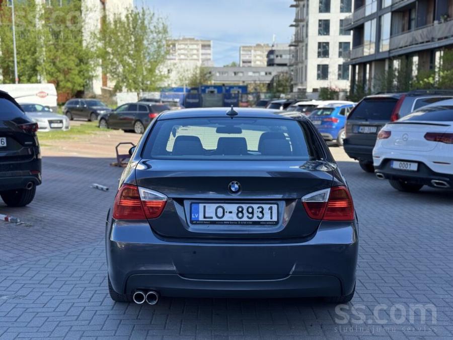 Pelēks BMW 330 2007 Rīga, ar dzinēja tilpumu 3.00 L un nobraukumu 369 tūkst. km par 4990 €, foto 5 vietnē AUTOMOTO.COM.LV