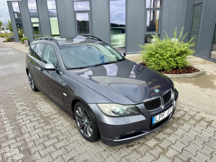 Pelēks BMW 330 2007 Kauņa, ar dzinēja tilpumu 3.00 L un nobraukumu 360 tūkst. km par 2999 €, foto 3 vietnē AUTOMOTO.COM.LV