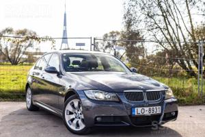 Grey BMW 330 2007 in Riga, with an engine capacity of 3.00 L and mileage of 388 thousand km for 5990 €, photo 3 on AUTOMOTO.COM.LV
