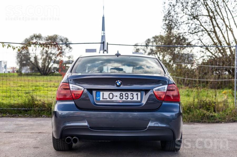 Grey BMW 330 2007 in Riga, with an engine capacity of 3.00 L and mileage of 388 thousand km for 5990 €, photo 9 on AUTOMOTO.COM.LV