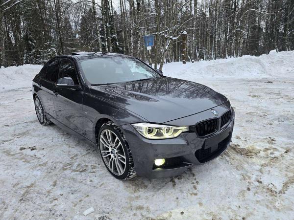 Grey BMW 330 2016 in Prienai, with an engine capacity of 2.99 L and mileage of 107 thousand km for 15600 €, photo 1 on AUTOMOTO.COM.LV