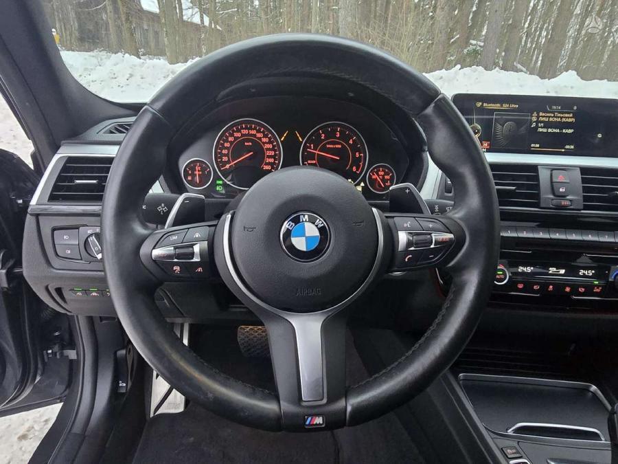 Grey BMW 330 2016 in Prienai, with an engine capacity of 2.99 L and mileage of 107 thousand km for 15600 €, photo 17 on AUTOMOTO.COM.LV