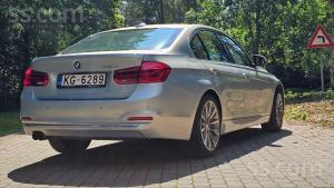 Grey BMW 330 2016 in Riga, with an engine capacity of 2.00 L and mileage of 75 thousand km for 18000 €, photo 5 on AUTOMOTO.COM.LV