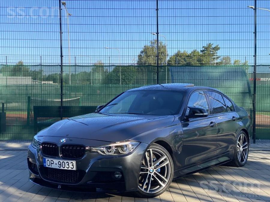 Grey BMW 330 2016 in Jelgava, with an engine capacity of 2.00 L and mileage of 140 thousand km for 16900 €, photo 1 on AUTOMOTO.COM.LV
