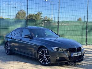 Grey BMW 330 2016 in Jelgava, with an engine capacity of 2.00 L and mileage of 140 thousand km for 16900 €, photo 3 on AUTOMOTO.COM.LV
