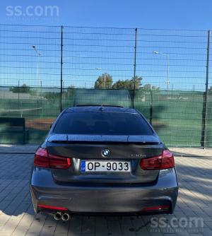 Grey BMW 330 2016 in Jelgava, with an engine capacity of 2.00 L and mileage of 140 thousand km for 16900 €, photo 9 on AUTOMOTO.COM.LV