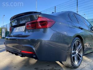 Grey BMW 330 2016 in Jelgava, with an engine capacity of 2.00 L and mileage of 140 thousand km for 16900 €, photo 11 on AUTOMOTO.COM.LV