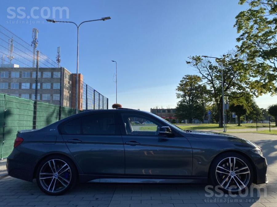 Grey BMW 330 2016 in Jelgava, with an engine capacity of 2.00 L and mileage of 140 thousand km for 16900 €, photo 13 on AUTOMOTO.COM.LV