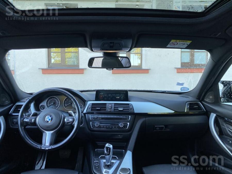 Grey BMW 330 2016 in Jelgava, with an engine capacity of 2.00 L and mileage of 140 thousand km for 16900 €, photo 25 on AUTOMOTO.COM.LV
