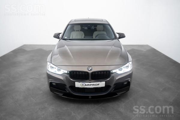 Grey BMW 330 2016 in Tallinn, with an engine capacity of 2.00 L and mileage of 210 thousand km for 15999 €, photo 4 on AUTOMOTO.COM.LV