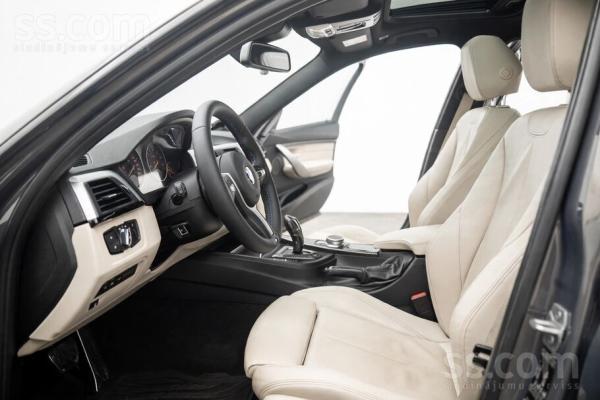 Grey BMW 330 2016 in Tallinn, with an engine capacity of 2.00 L and mileage of 210 thousand km for 15999 €, photo 9 on AUTOMOTO.COM.LV