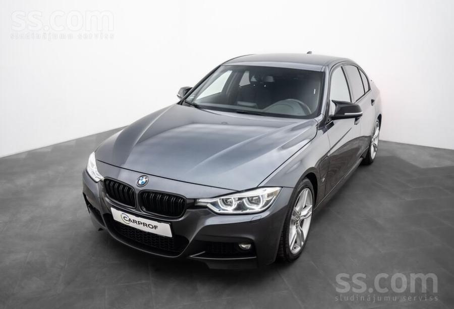 Grey BMW 330 2016 in Tallinn, with an engine capacity of 2.00 L and mileage of 155 thousand km for 16999 €, photo 1 on AUTOMOTO.COM.LV