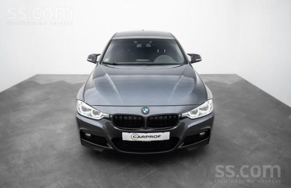 Grey BMW 330 2016 in Tallinn, with an engine capacity of 2.00 L and mileage of 155 thousand km for 16999 €, photo 4 on AUTOMOTO.COM.LV