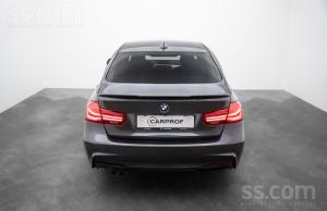 Grey BMW 330 2016 in Tallinn, with an engine capacity of 2.00 L and mileage of 155 thousand km for 16999 €, photo 8 on AUTOMOTO.COM.LV