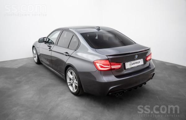 Grey BMW 330 2016 in Tallinn, with an engine capacity of 2.00 L and mileage of 155 thousand km for 16999 €, photo 8 on AUTOMOTO.COM.LV