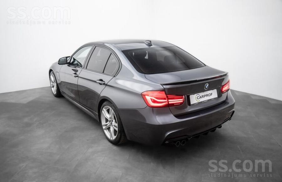 Grey BMW 330 2016 in Tallinn, with an engine capacity of 2.00 L and mileage of 155 thousand km for 16999 €, photo 9 on AUTOMOTO.COM.LV