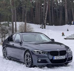 Grey BMW 330 2017 in Vilnius, with an engine capacity of 2.00 L and mileage of 164 thousand km for 15500 €, photo  on AUTOMOTO.COM.LV