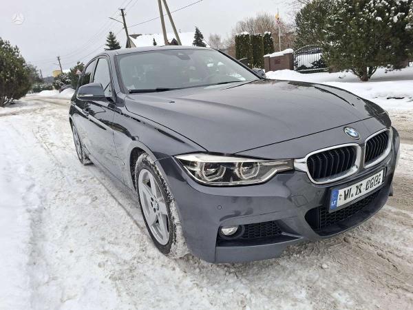 Grey BMW 330 2017 in Kaunas, with an engine capacity of 2.00 L and mileage of 234 thousand km for 13999 €, photo 1 on AUTOMOTO.COM.LV