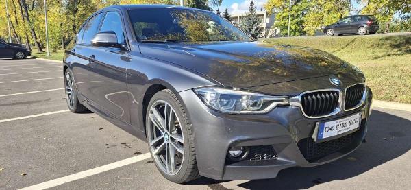 Grey BMW 330 2017 in Kaunas, with an engine capacity of 2.00 L and mileage of 234 thousand km for 13999 €, photo 5 on AUTOMOTO.COM.LV