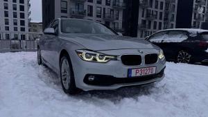 Grey BMW 330 2018 in Vilnius, with an engine capacity of 2.00 L and mileage of 91 thousand km for 15300 €, photo  on AUTOMOTO.COM.LV