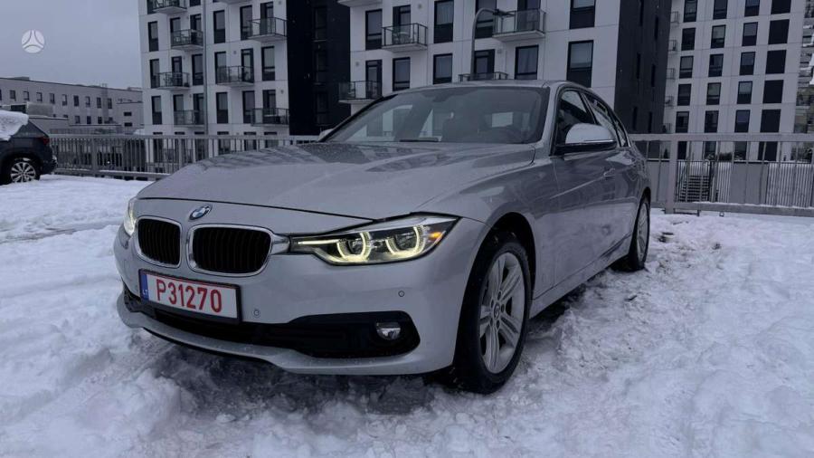 Pelēks BMW 330 2018 Viļņa, ar dzinēja tilpumu 2.00 L un nobraukumu 91 tūkst. km par 15300 €, foto 2 vietnē AUTOMOTO.COM.LV